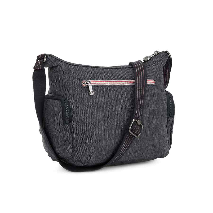 Kipling schoudertas Gabbie S Active Denim | Stuivenga Lederwaren Delft