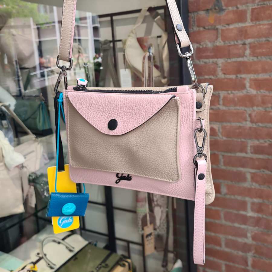 Gabs Jasmine RUGA BICOLOR Mocaccino+Camelia | Stuivenga Lederwaren Delft